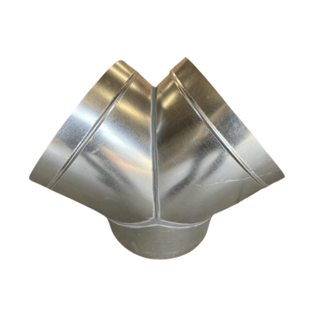 Aluminum Y-Splitter Duct Adapter - Prevsol/Bed Bug Heat Doctor